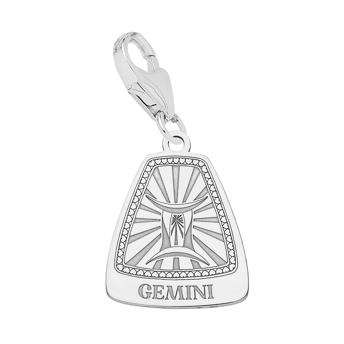 Gemini Zodiac Charm | CarterGore
