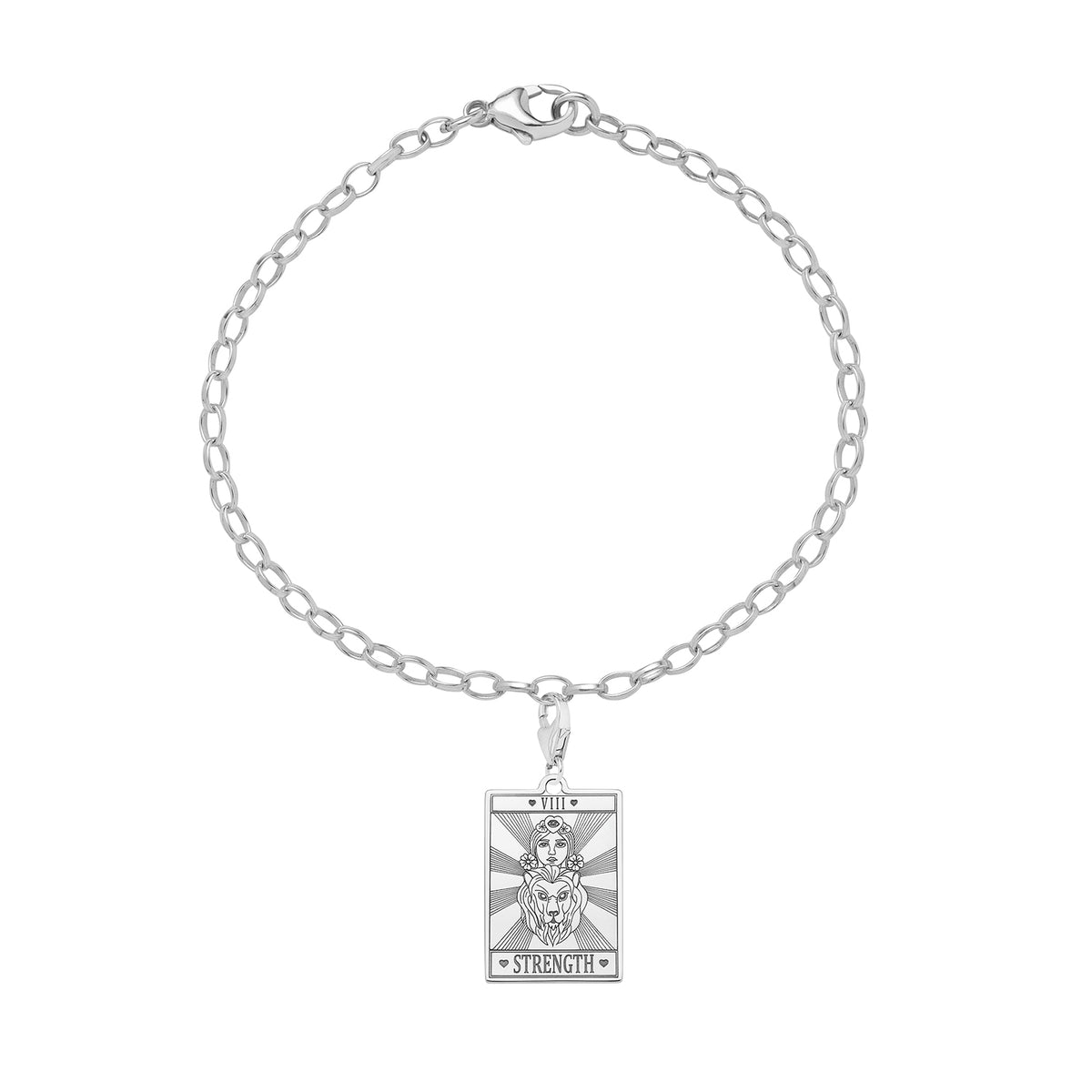 The Strength Tarot Starter Charm Bracelet — CarterGore