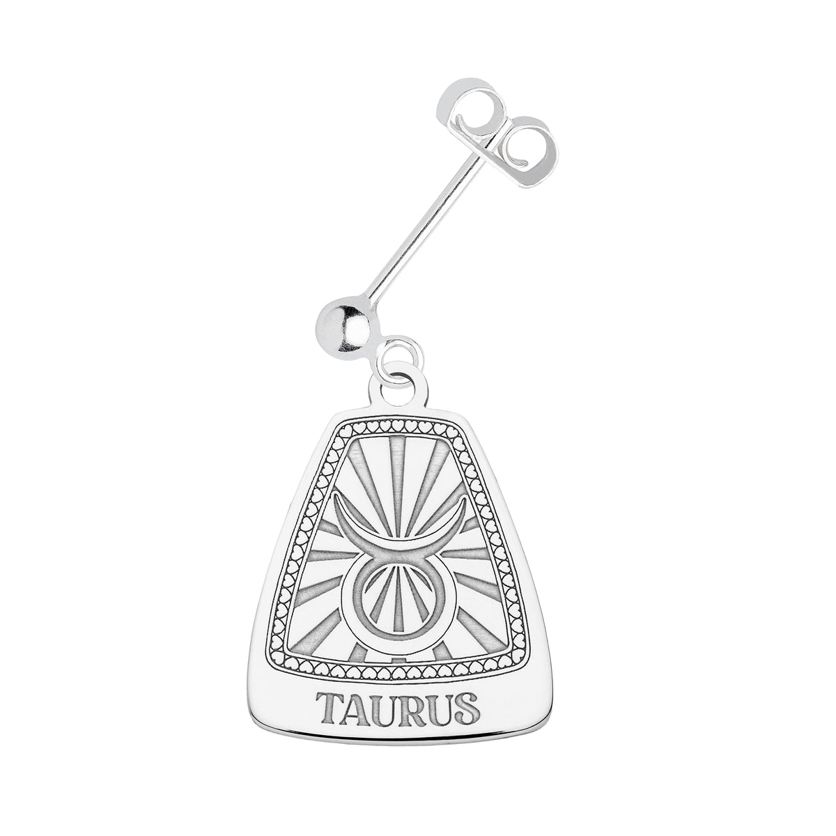Taurus Single Earring — CarterGore