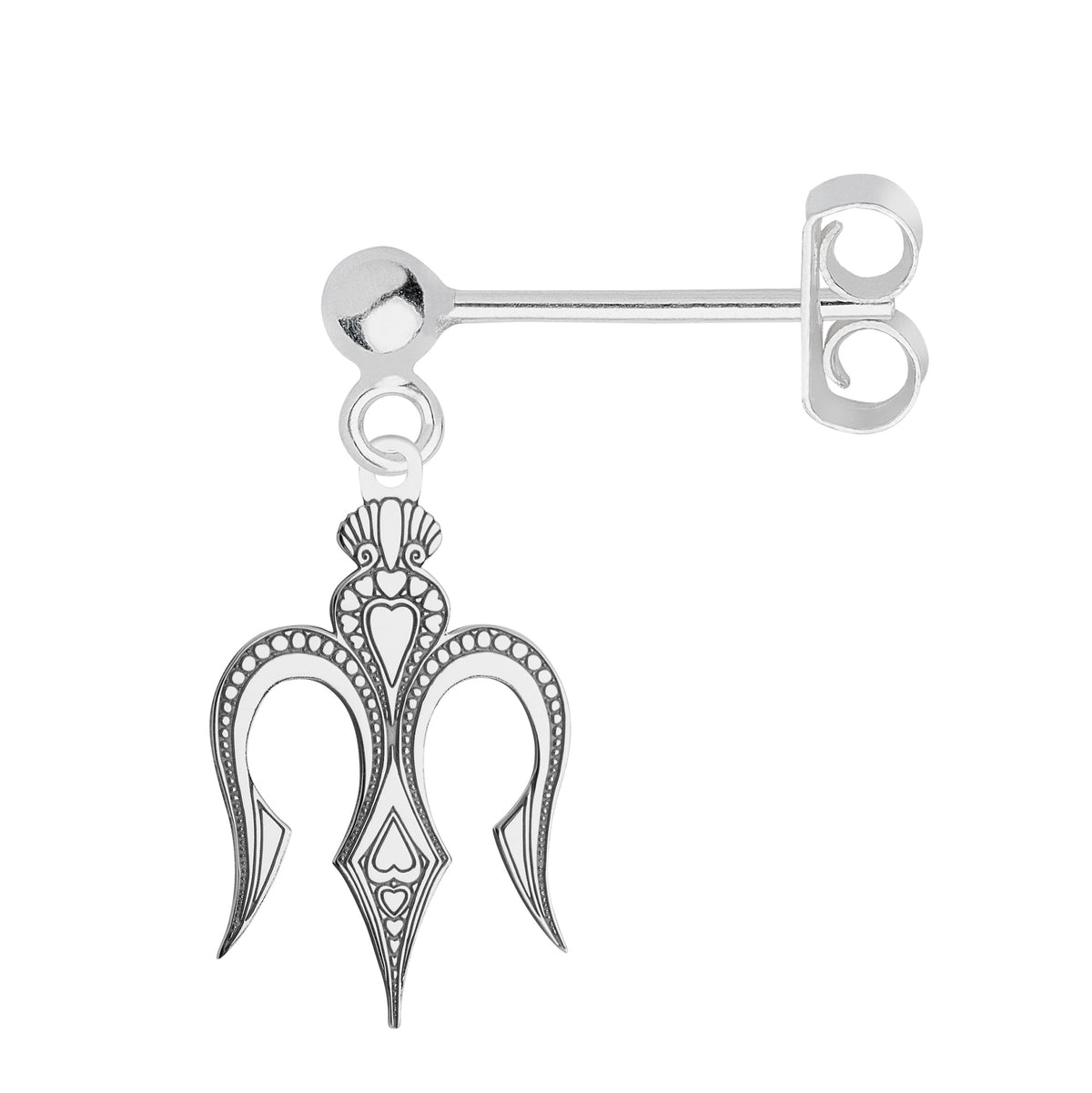 Trident Single Earring | CarterGore
